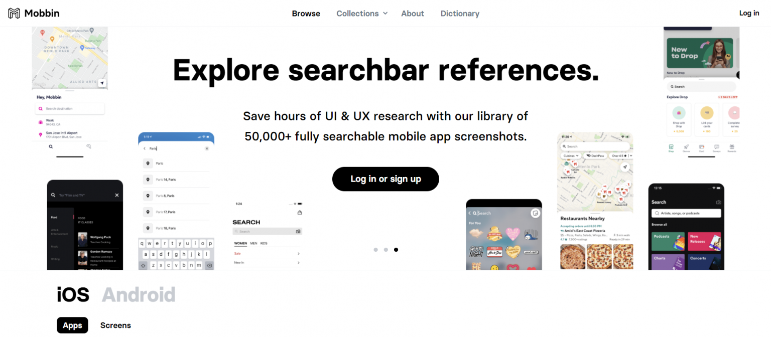 UI Design Patterns | Userpeek.com